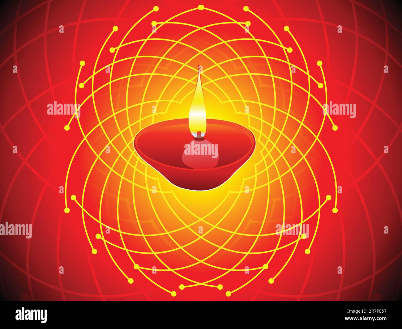 abstract diwali concept wallpaper vector illustration Stock Vector ...