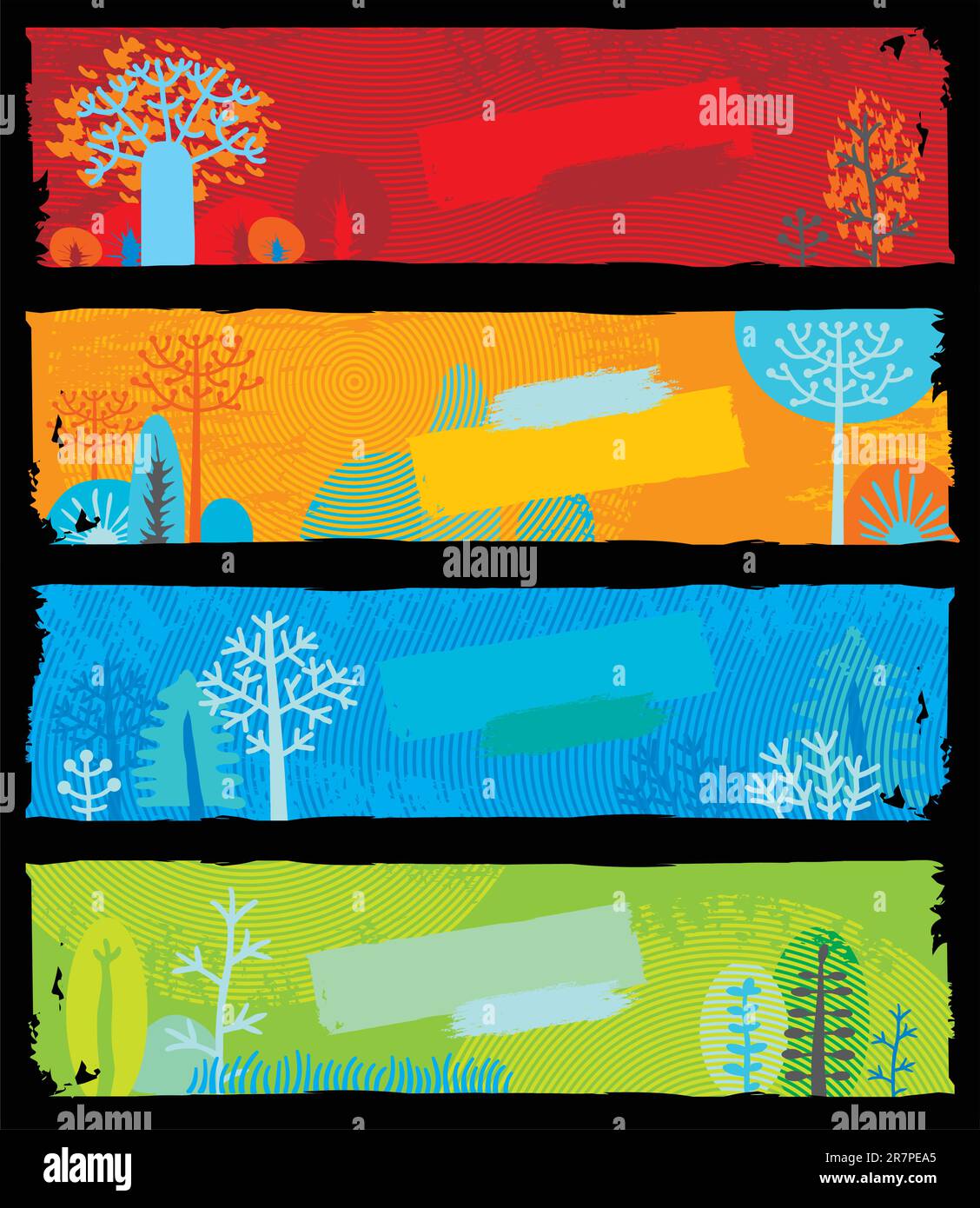 Standard bush Stock Vector Images - Alamy