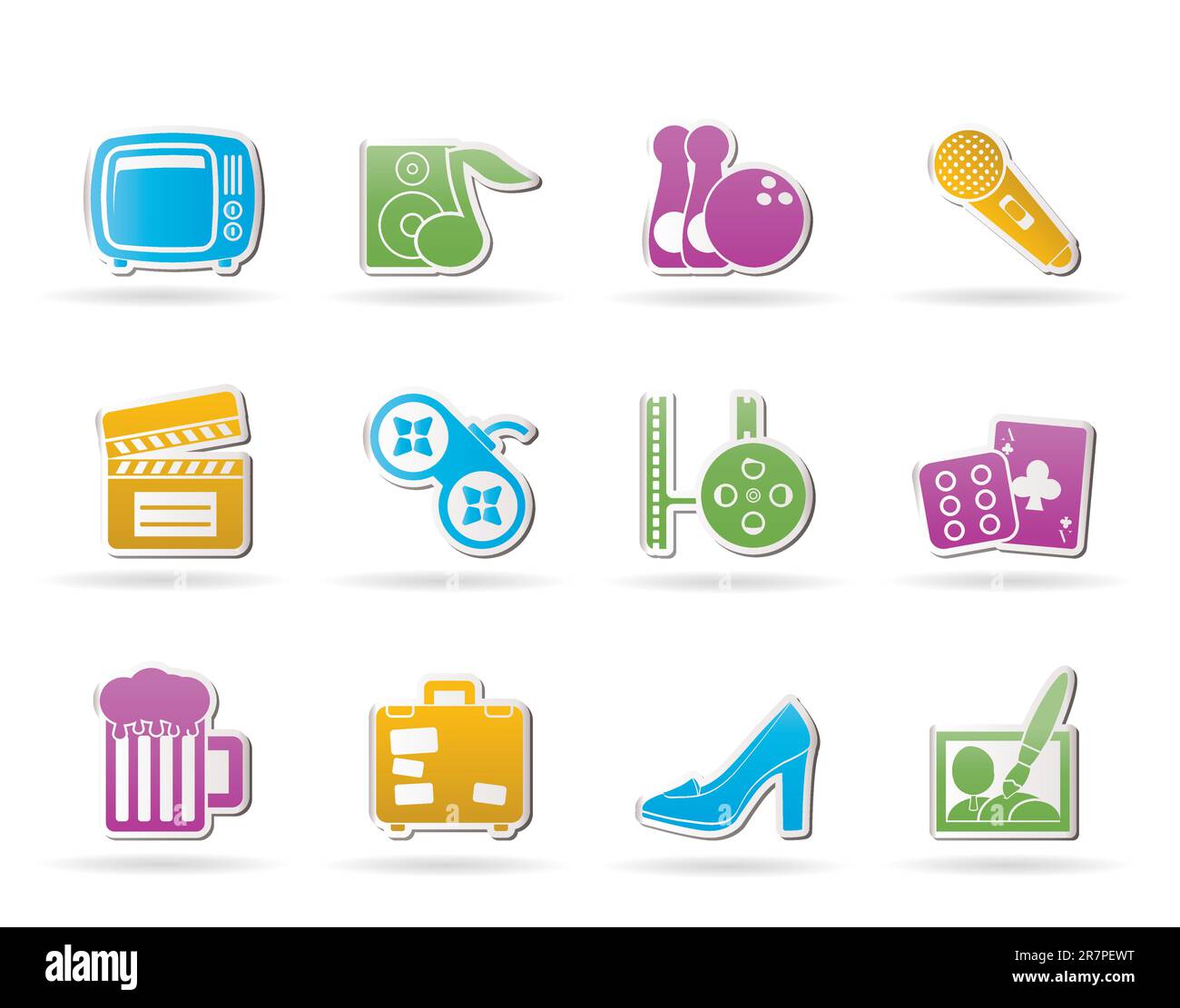 Leisure activity object Stock Vector Images - Alamy
