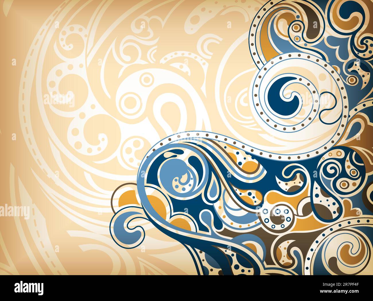 Illustration of abstract curve background Stock Vector Image & Art - Alamy