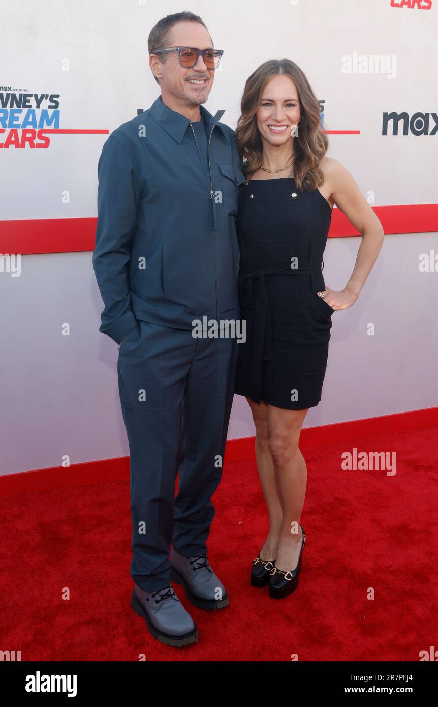 Los Angeles, California, USA. 16th June, 2023. Robert Downey Jr., Susan ...