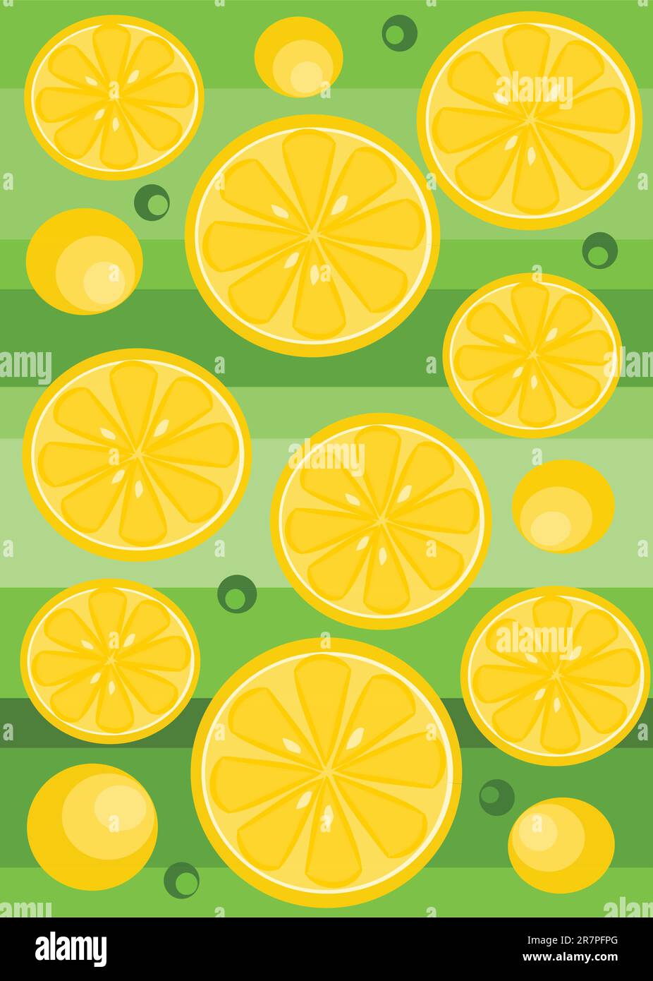 Yellow colorful lemon - beauty background, Vector Stock Vector Image ...