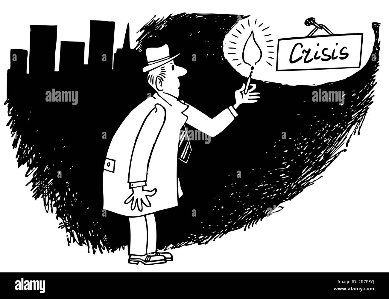 Town man Cut Out Stock Images & Pictures - Alamy