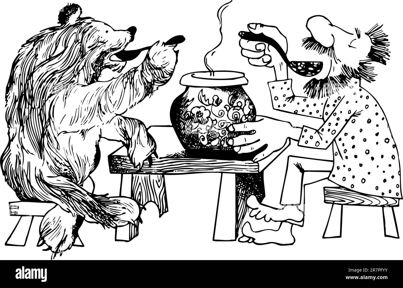 Man eating dinner table Black and White Stock Photos & Images - Alamy