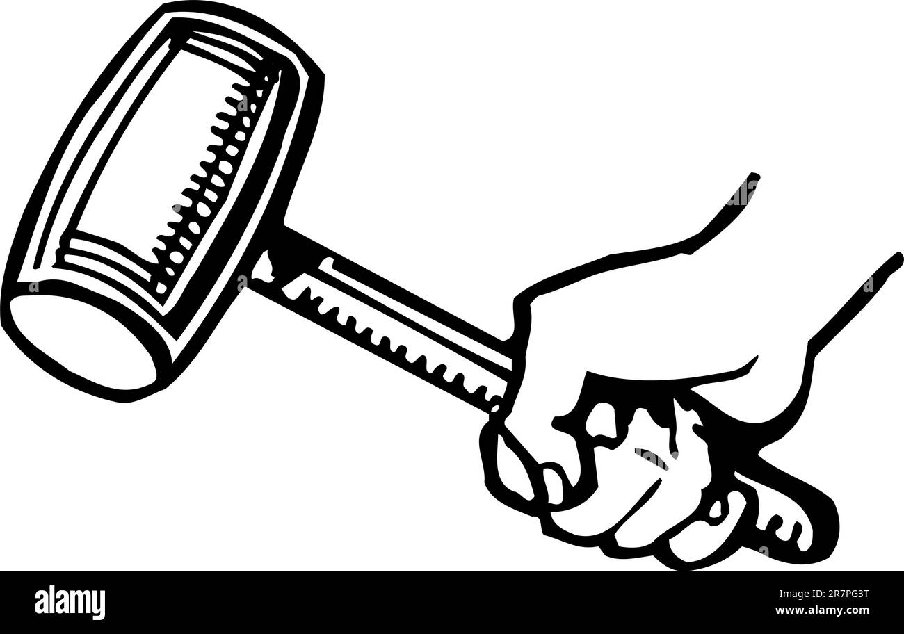 Hand anvil Stock Vector Images - Alamy
