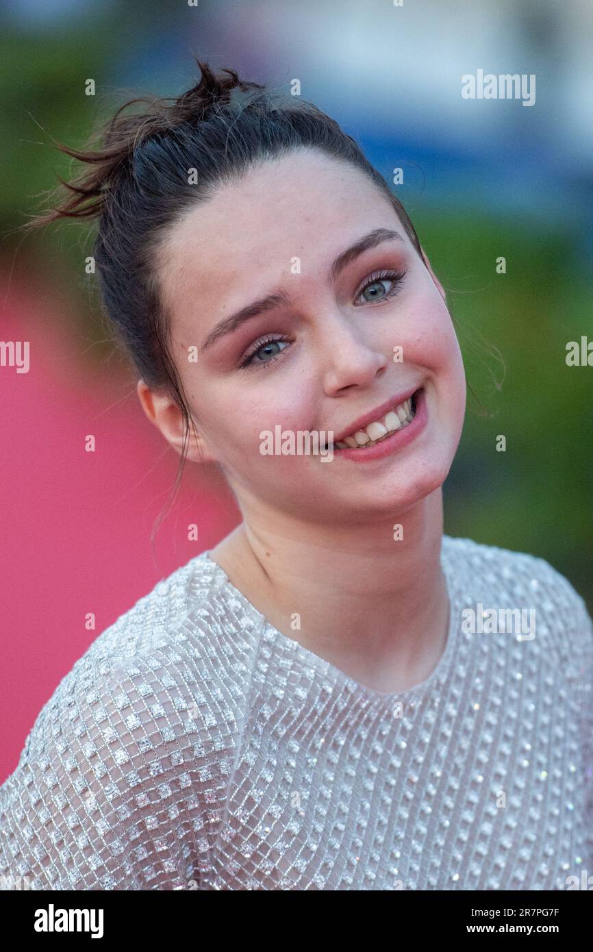 Cabourg, France. 16th June, 2023. Mallory Wanecque attending the red ...