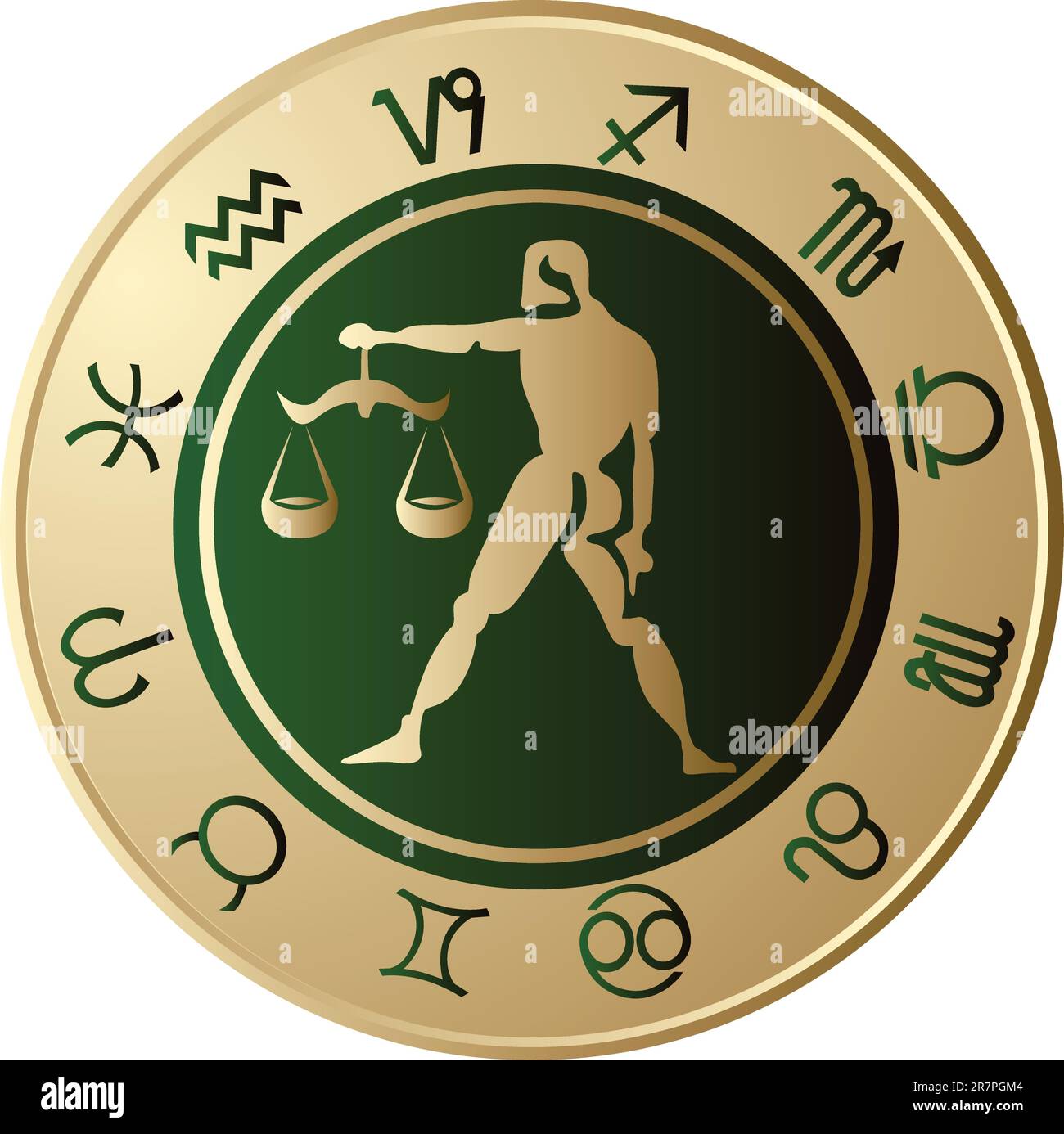 Libra tattoo Stock Vector Images - Alamy