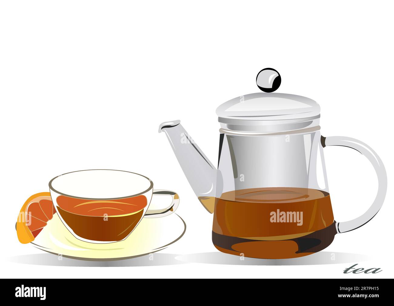 tea collection vector illustration Stock Vector Image & Art - Alamy