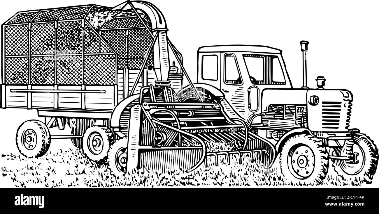 Field agriculture work job Stock Vector Images - Alamy