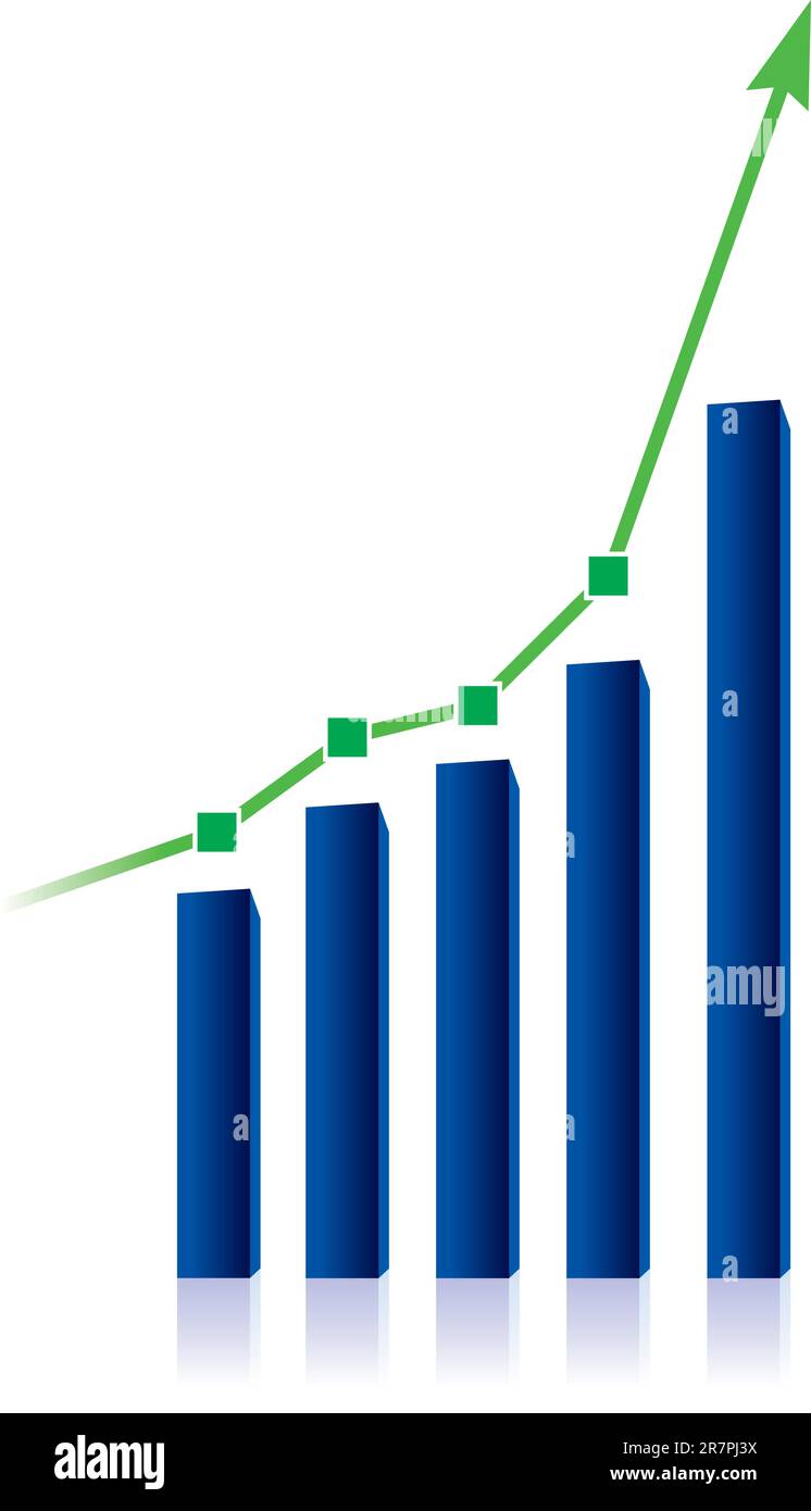Business investment sales profits data Stock Vector Images - Alamy