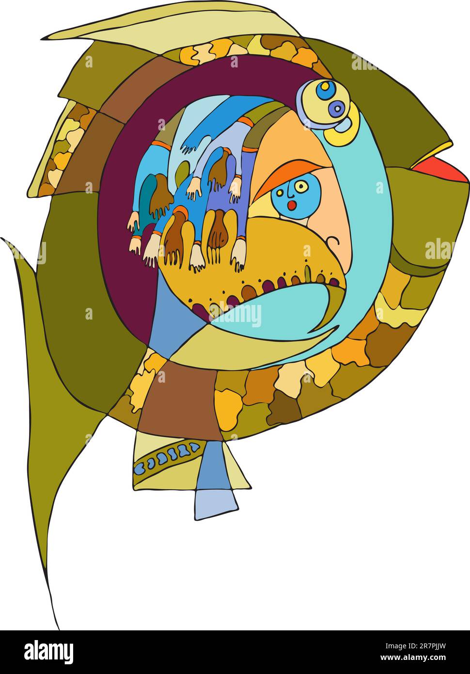 Marine tackle Stock Vector Images - Alamy