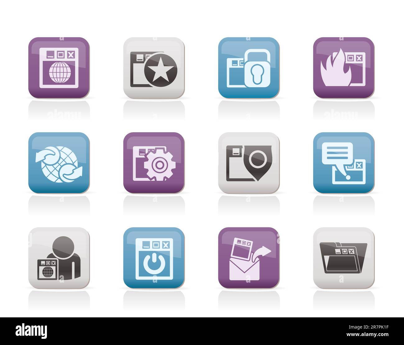 Internet security communication technology Cut Out Stock Images ...