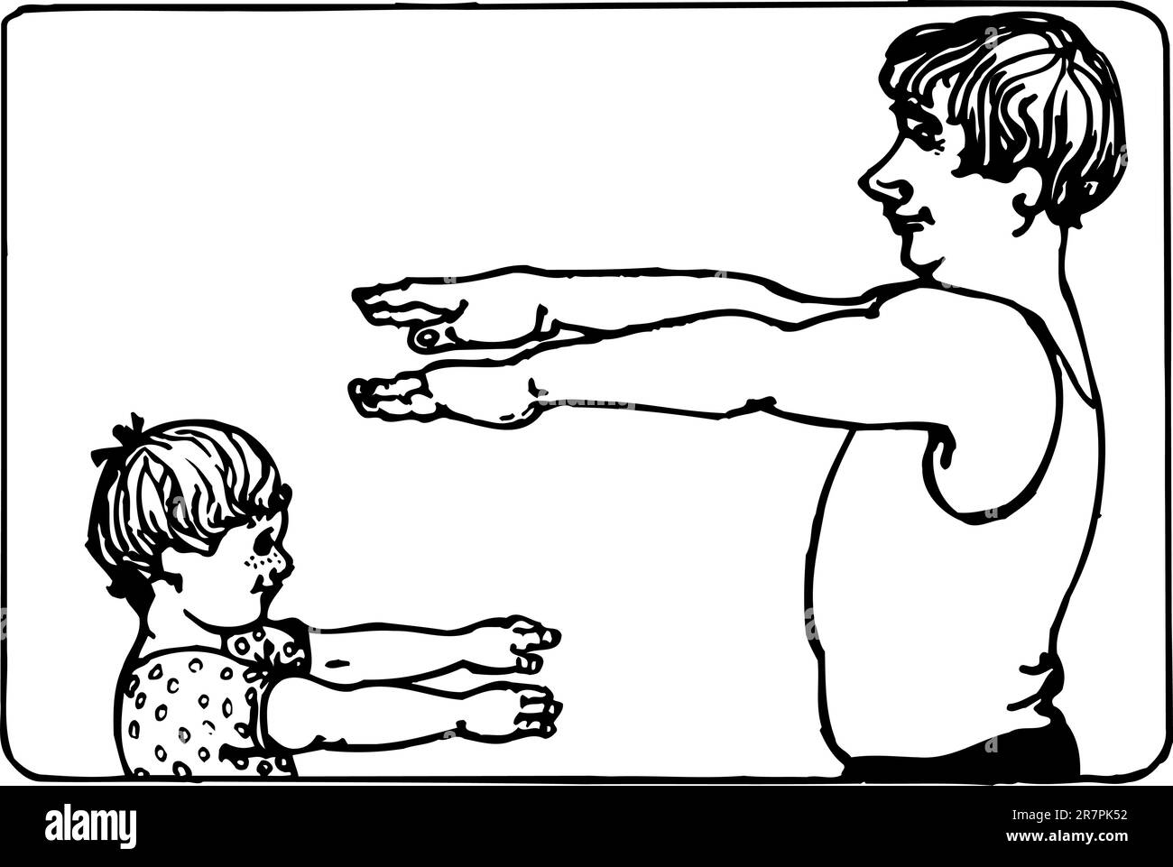 Fitness dumbbell man doing Stock Vector Images - Alamy