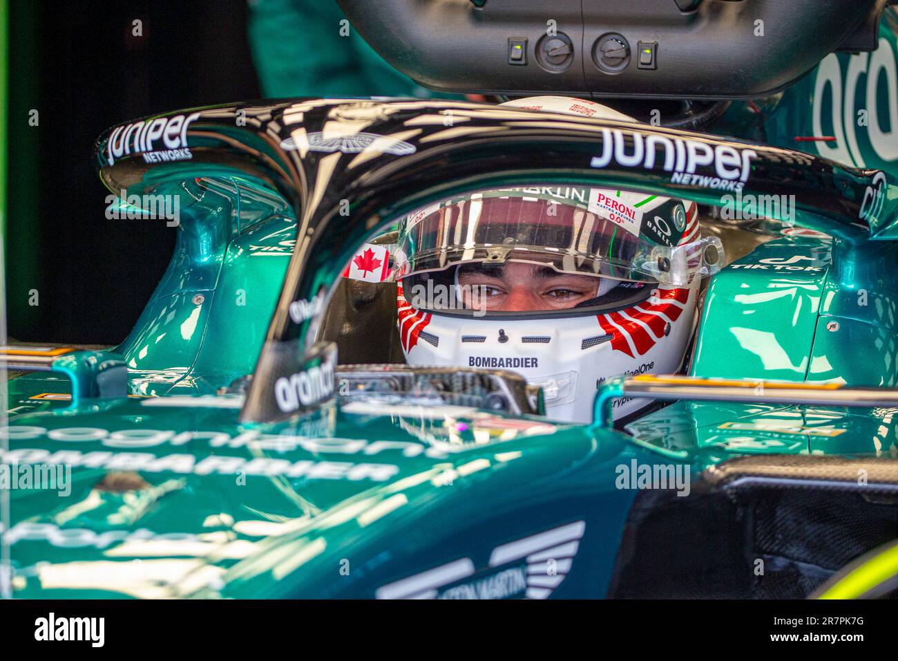 Lance Stroll (CAN) Aston Martn AMR23 during day2, Friday, of FORMULA 1 PIRELLI GRAND PRIX DU ...