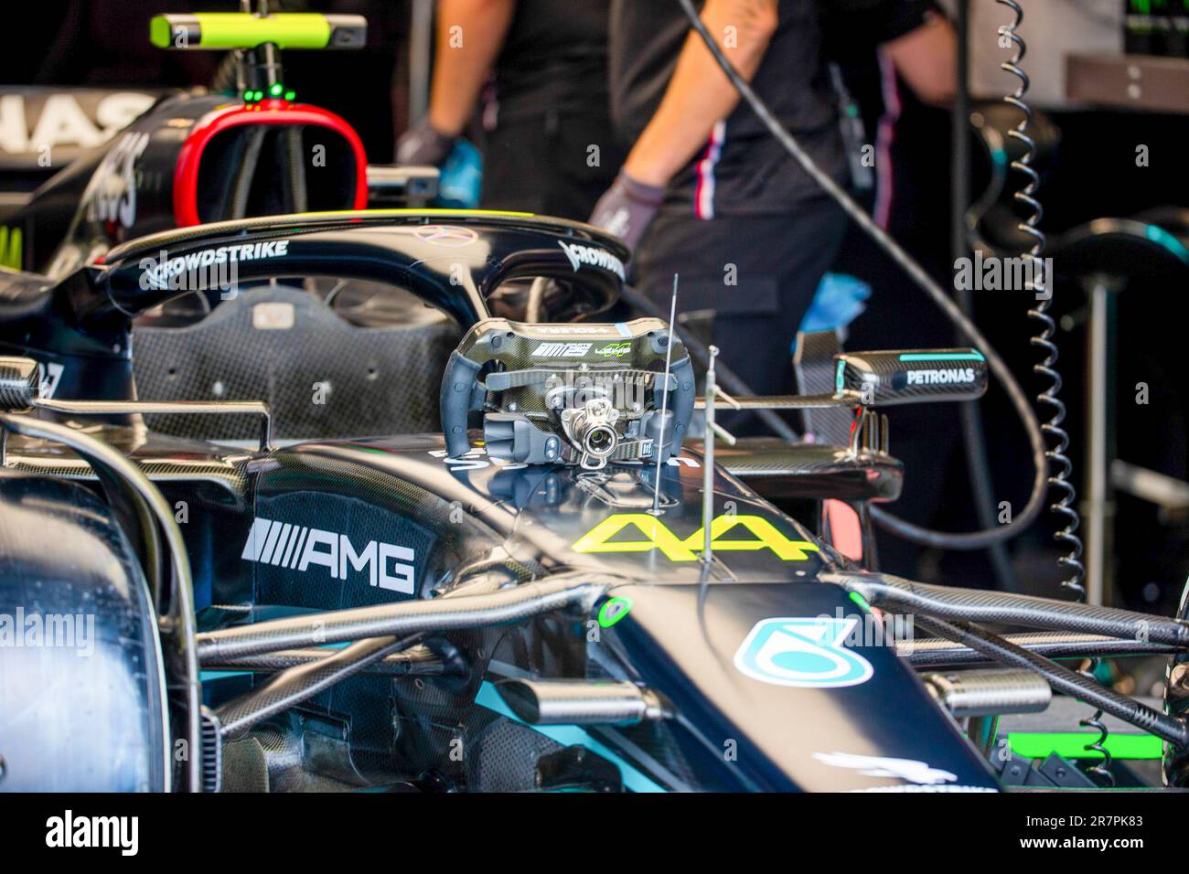 Lewis hamilton 2023 canada hi-res stock photography and images - Alamy