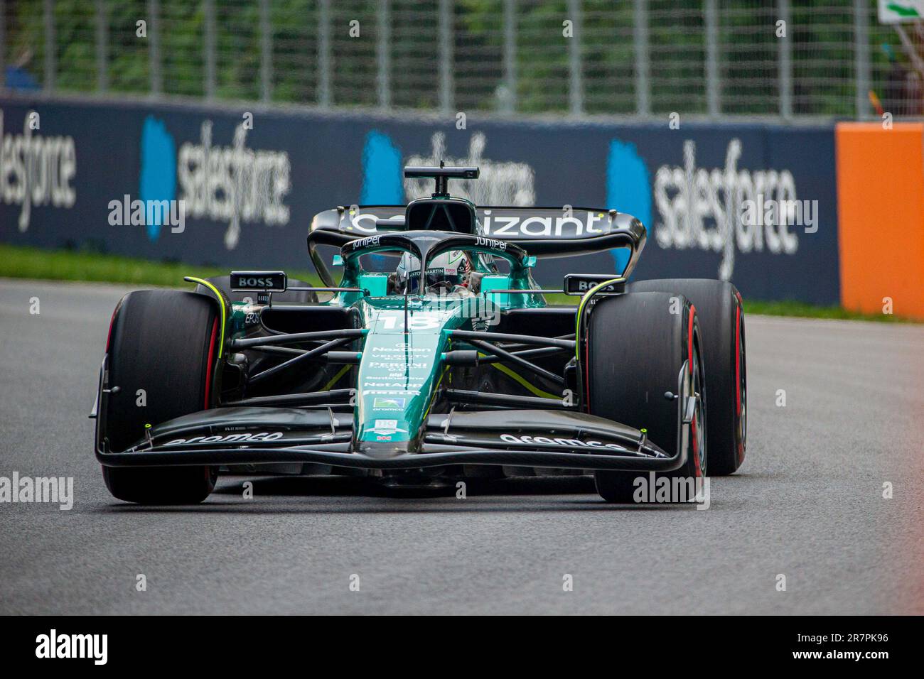 Lance Stroll (CAN) Aston Martn AMR23 during Free Practice 2 Session, Day 2 of FORMULA 1 PIRELLI ...