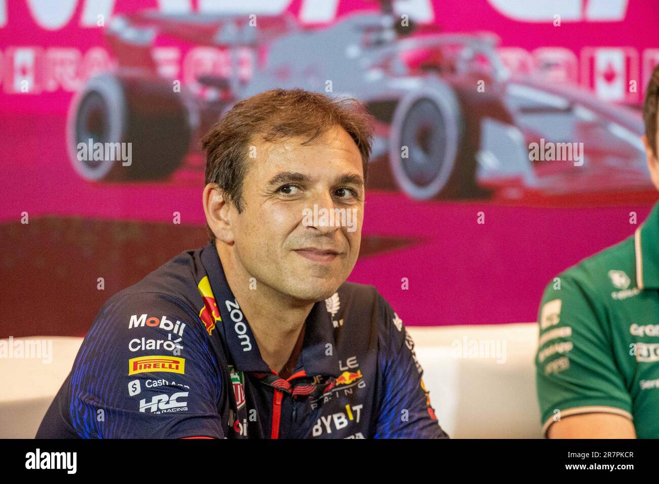 Pierre Wache Oracle Red Bull Racing during day2, Friday, of FORMULA 1 ...