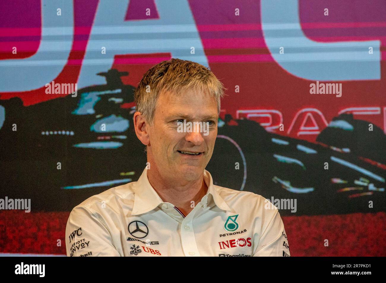 James Allison (GBR) Mercedes-AMG Petronas F1 Team during day2, Friday ...