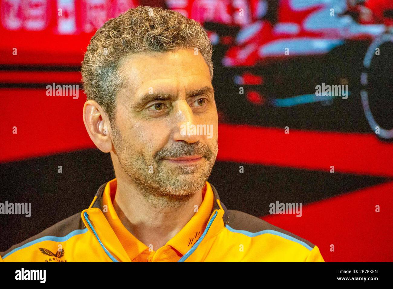 Andrea Stella (ITA) McLaren F1 Team Principal during day2, Friday, of ...