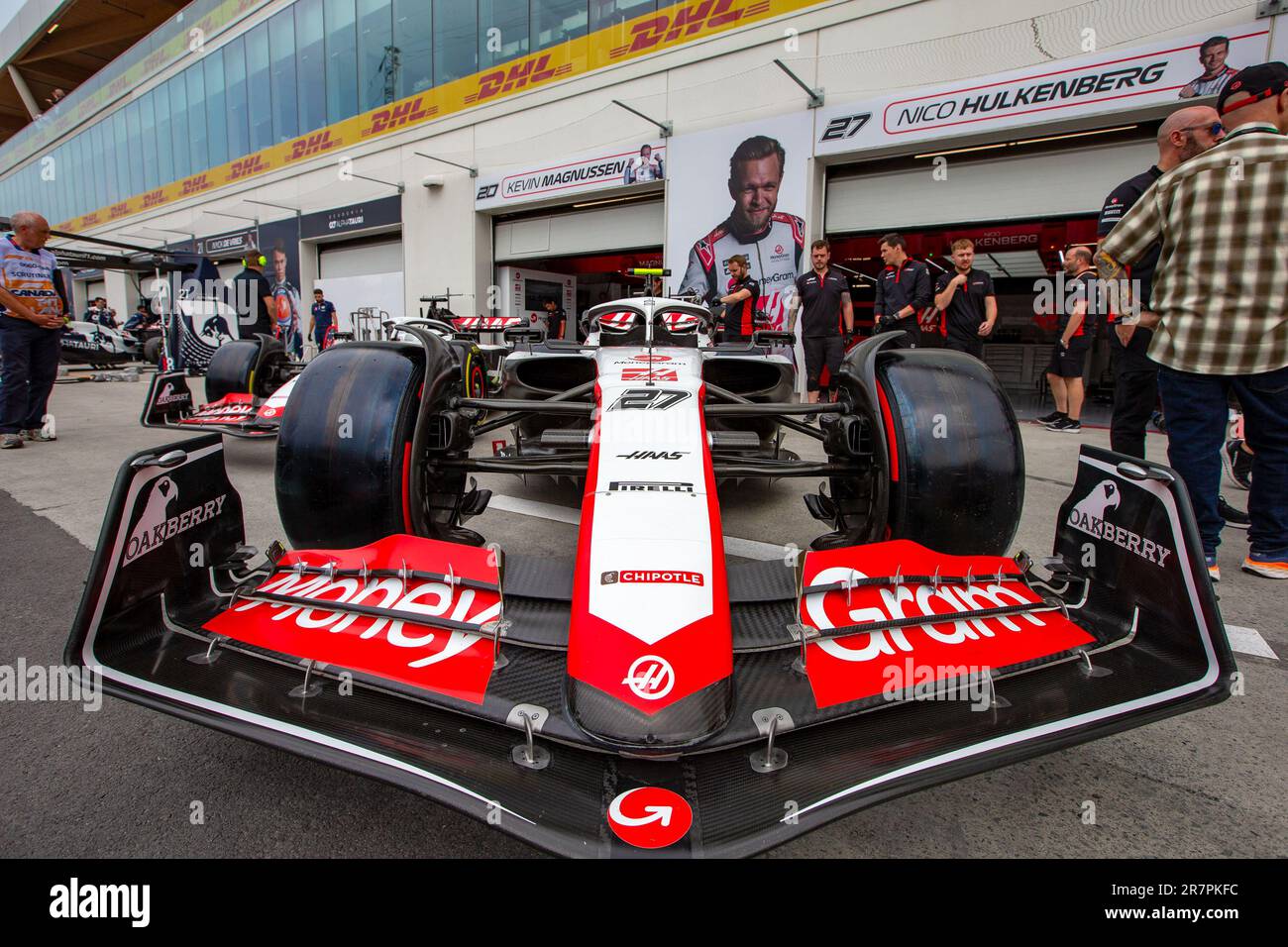 Haas F1 Team during day2, Friday, of FORMULA 1 PIRELLI GRAND PRIX DU ...