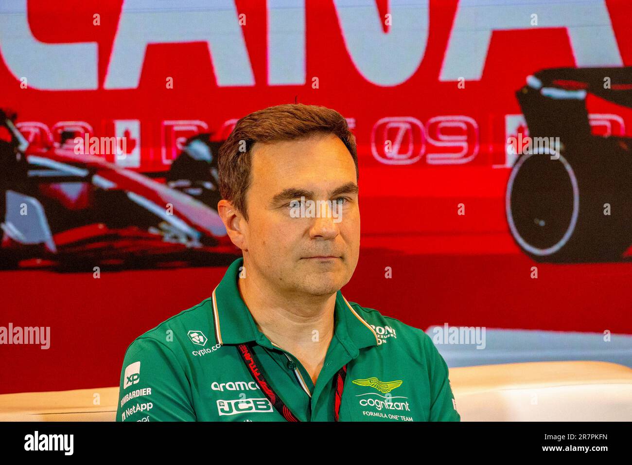 Dan Fallows Aston Martin Aramco Cognizant F1 Team during day2, Friday ...