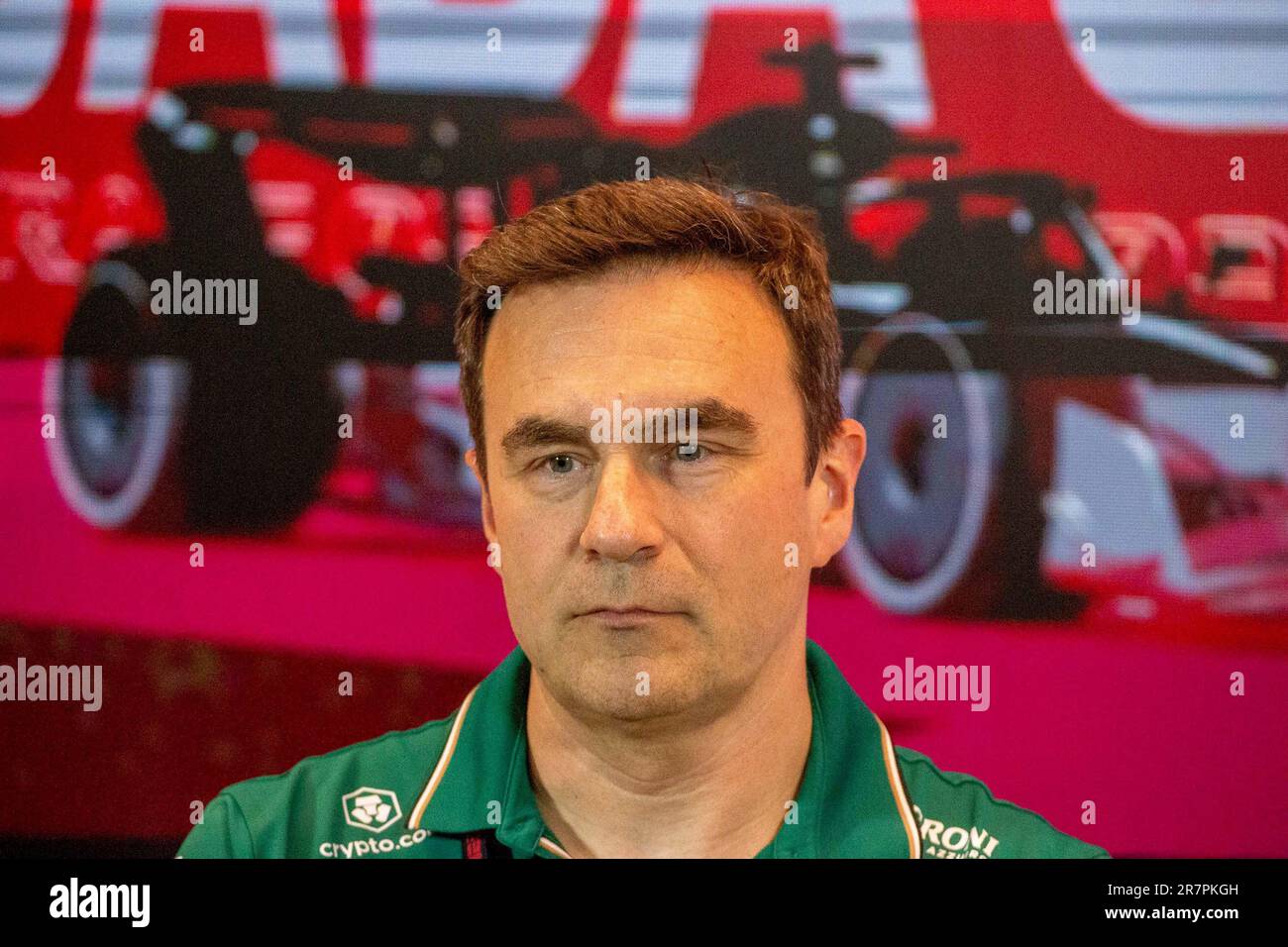 Dan Fallows Aston Martin Aramco Cognizant F1 Team during day2, Friday ...