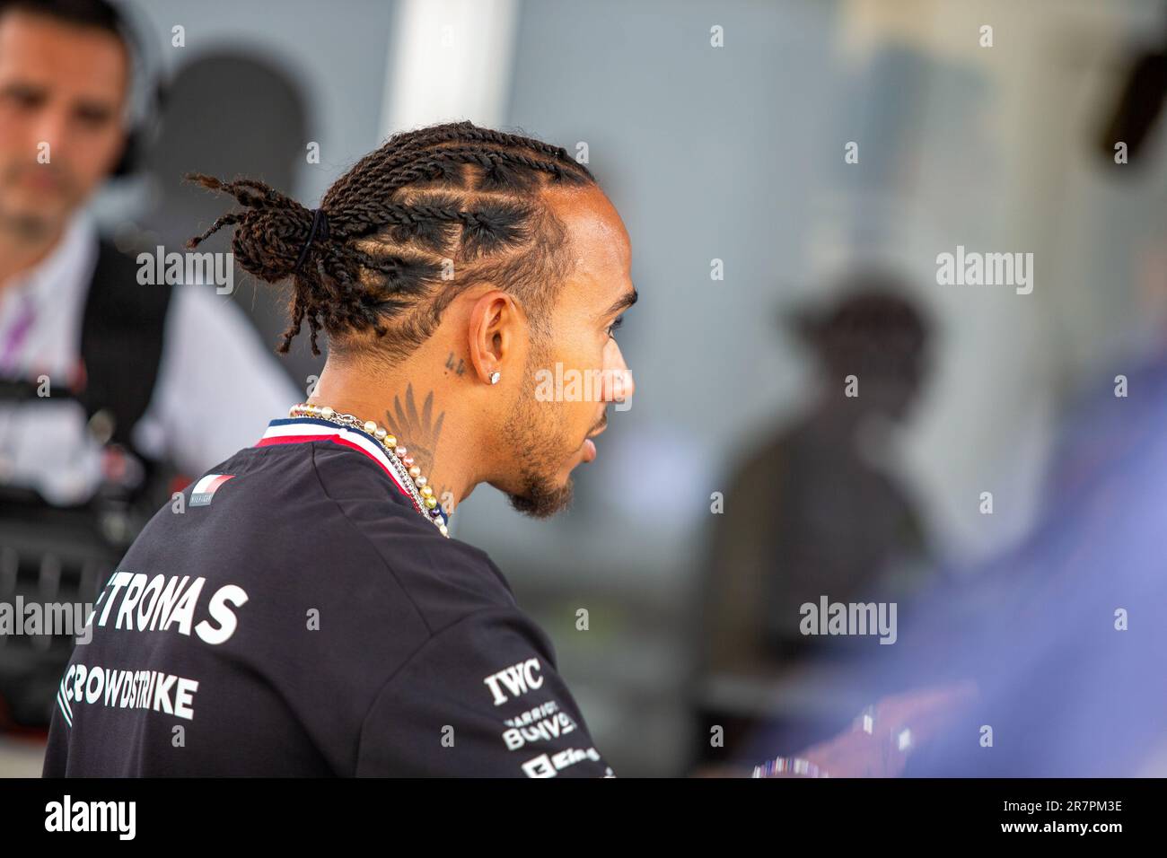 Lewis Hamilton (GBR) Mercedes W14 E Performance.during Day 1 of FORMULA ...