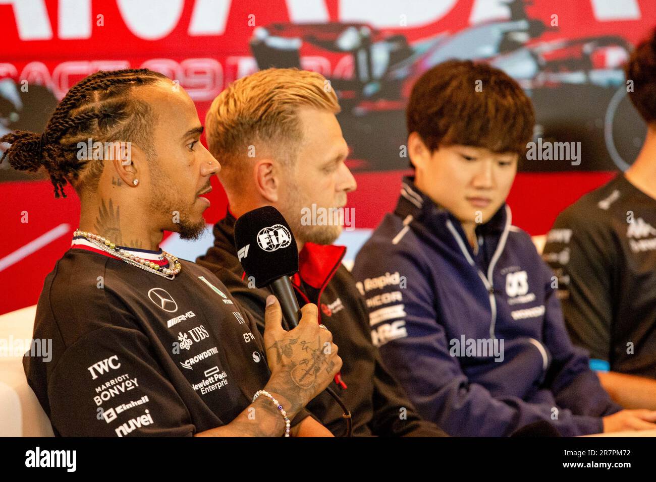 Lewis Hamilton (GBR) Mercedes W14 E Performance.during Day 1 of FORMULA ...