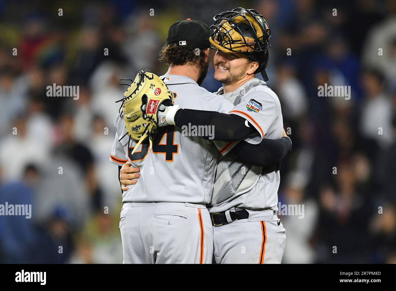 LOS ANGELES, CA - JUNE 16: San Francisco Giants pitcher Jakob Junis (34 ...