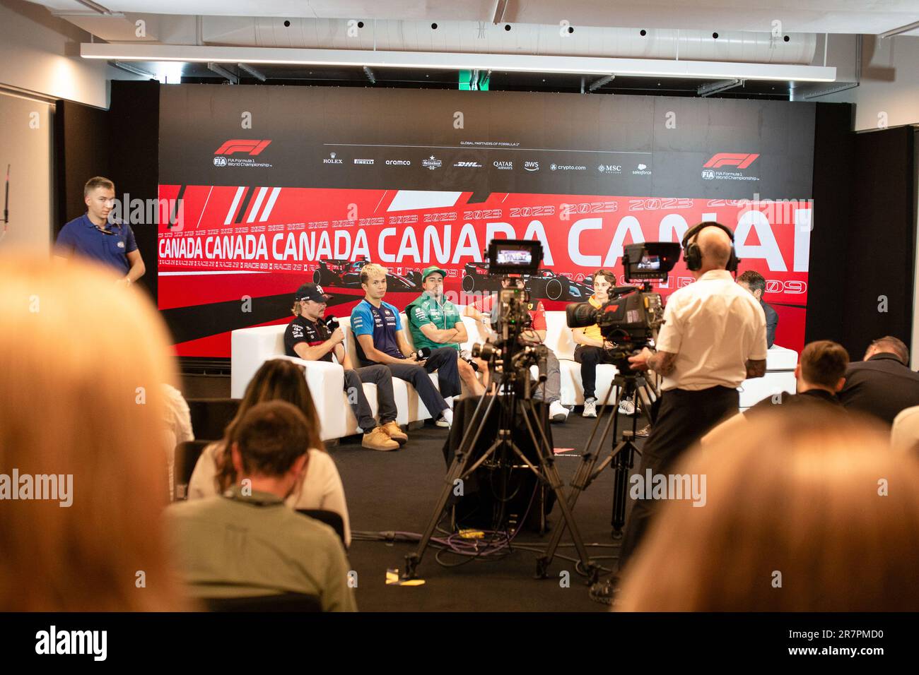 Driver Press Conference.during Day 1 of FORMULA 1 PIRELLI GRAND PRIX DU ...