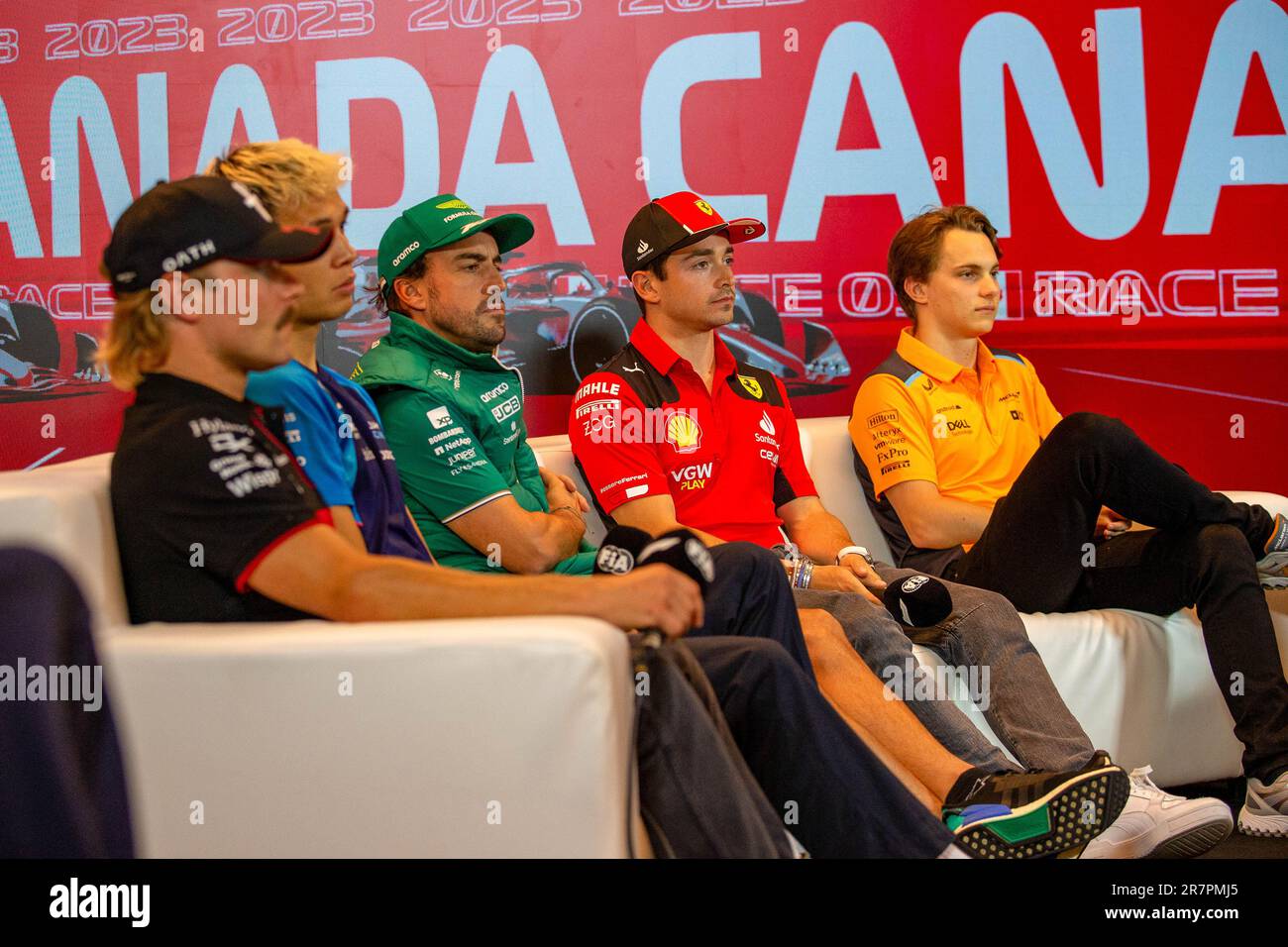Driver Press Conference.during Day 1 of FORMULA 1 PIRELLI GRAND PRIX DU ...