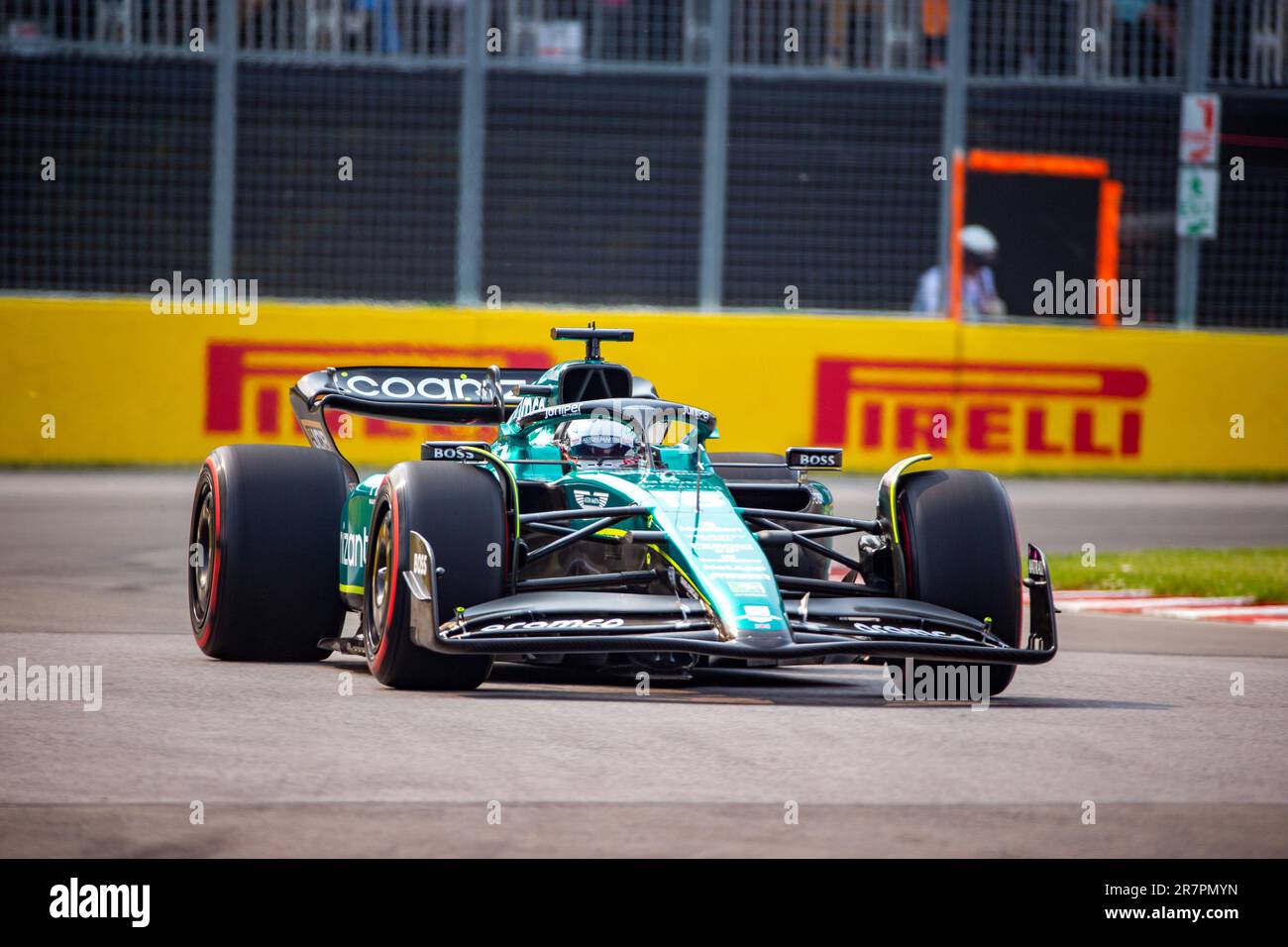 Lance Stroll (CAN) Aston Martn AMR23.during Free Practice 2 Session, Day 2 of FORMULA 1 PIRELLI ...