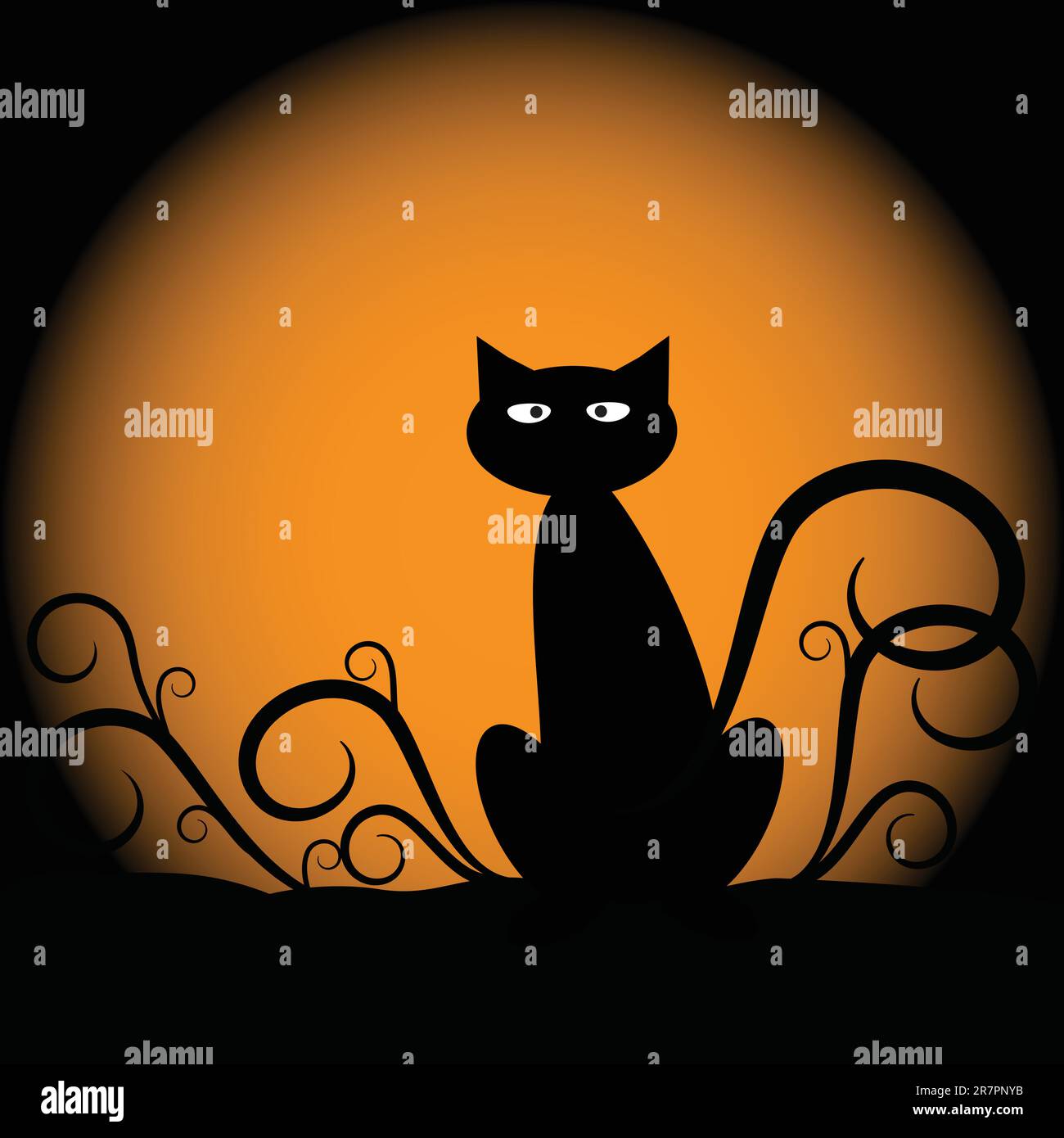 Spooky lighting Stock Vector Images - Alamy