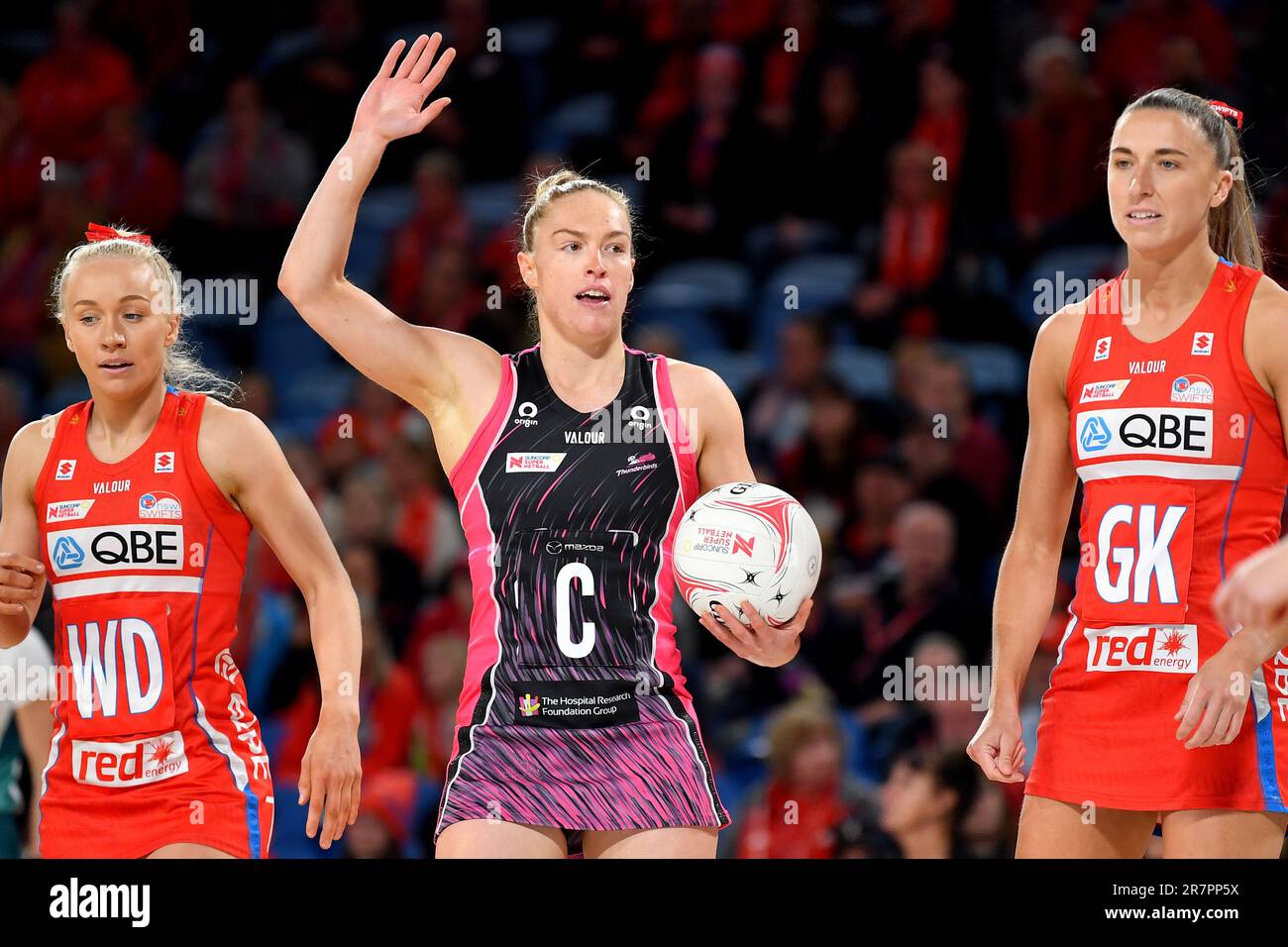 Sydney, Australia. 17th June, 2023. Hannah Petty of the Thunderbirds ...