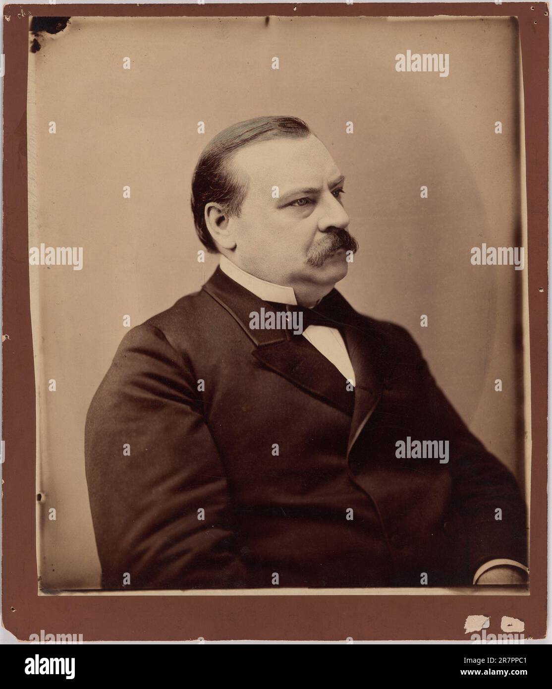 Grover Cleveland c. 1885 Stock Photo - Alamy