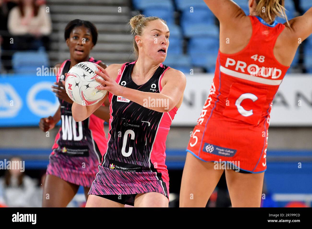Sydney, Australia. 17th June, 2023. Hannah Petty of the Thunderbirds ...