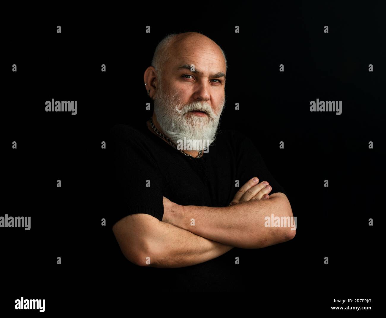 Portrait of old Man, close up face Stock Photo - Alamy