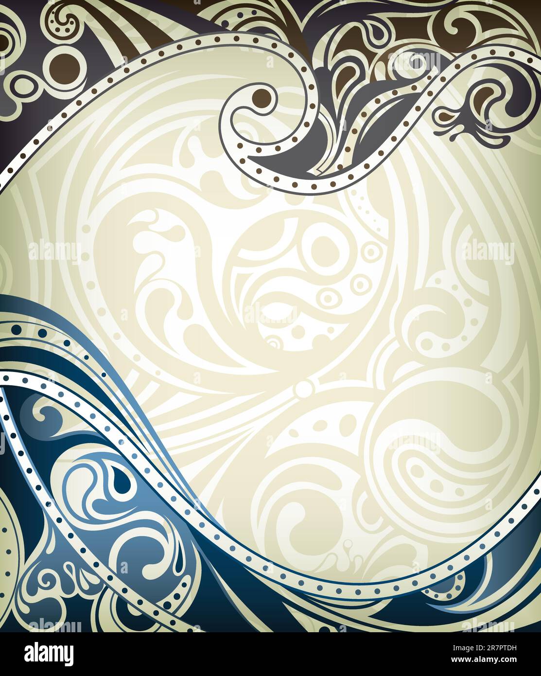 Illustration of abstract curve background Stock Vector Image & Art - Alamy