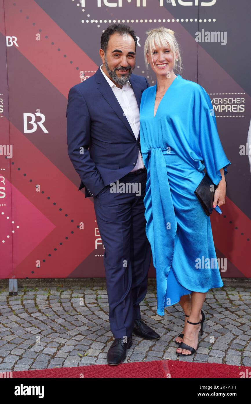 Adnan Maral and Franziska Maral attend the Bayerischer Filmpreis 2023 ...