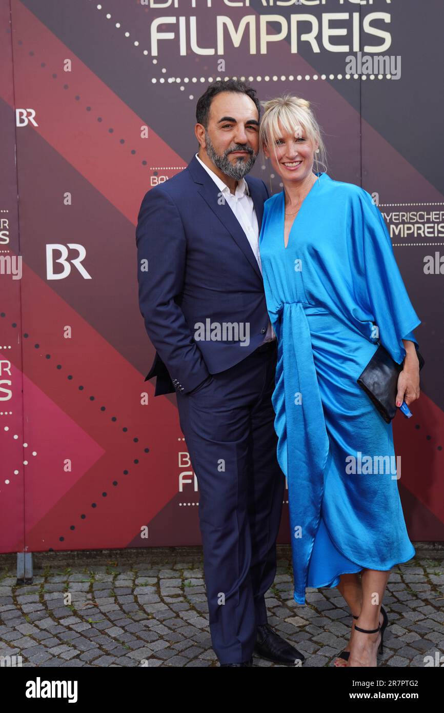 Adnan Maral and Franziska Maral attend the Bayerischer Filmpreis 2023 ...