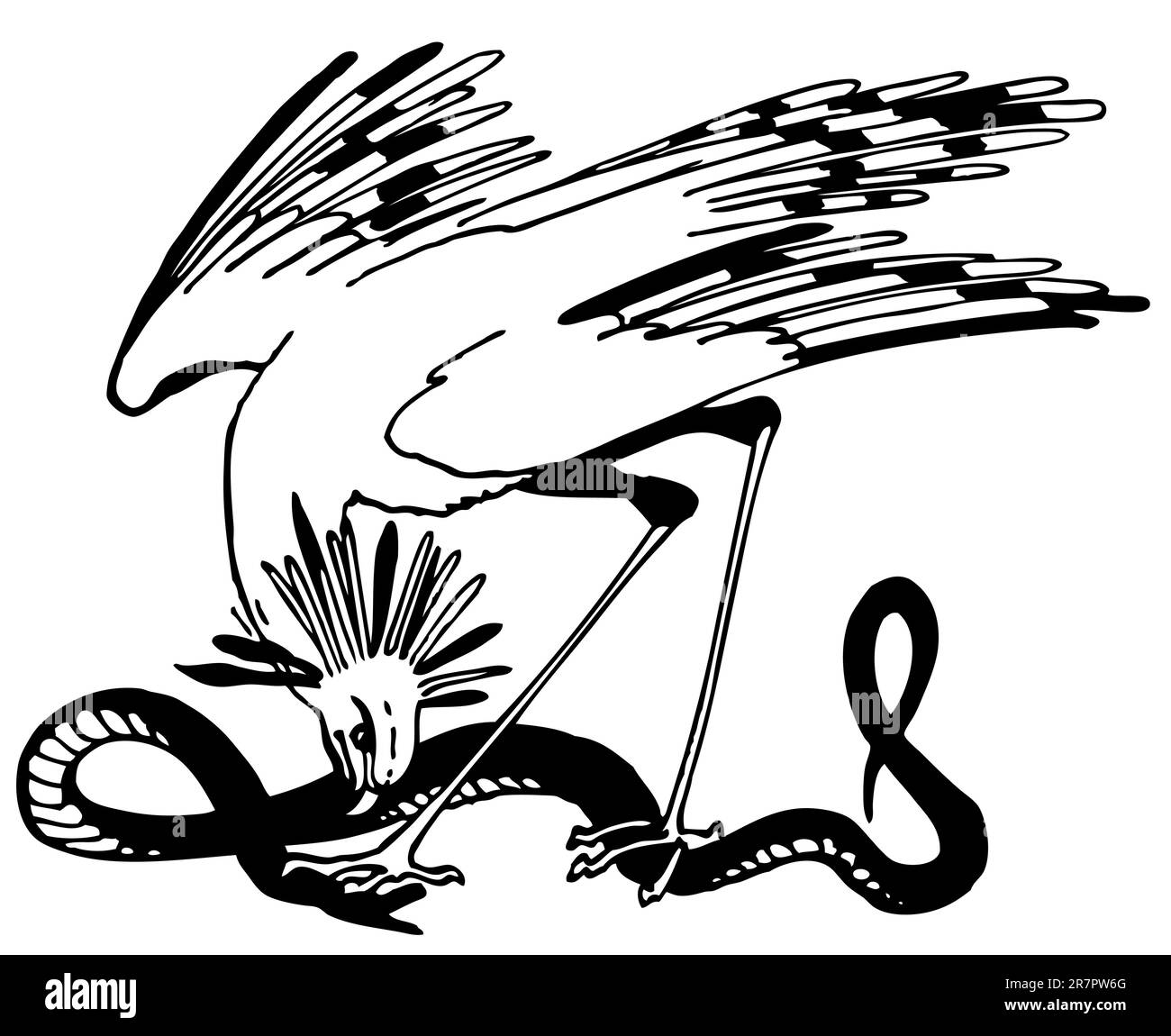 Fight snake Stock Vector Images - Alamy