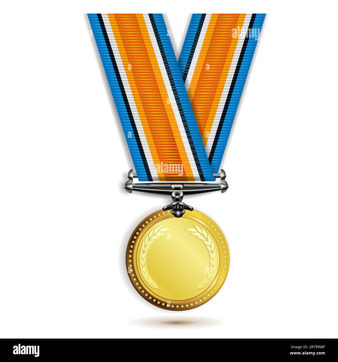 Medal with ribbon Cut Out Stock Images & Pictures - Alamy