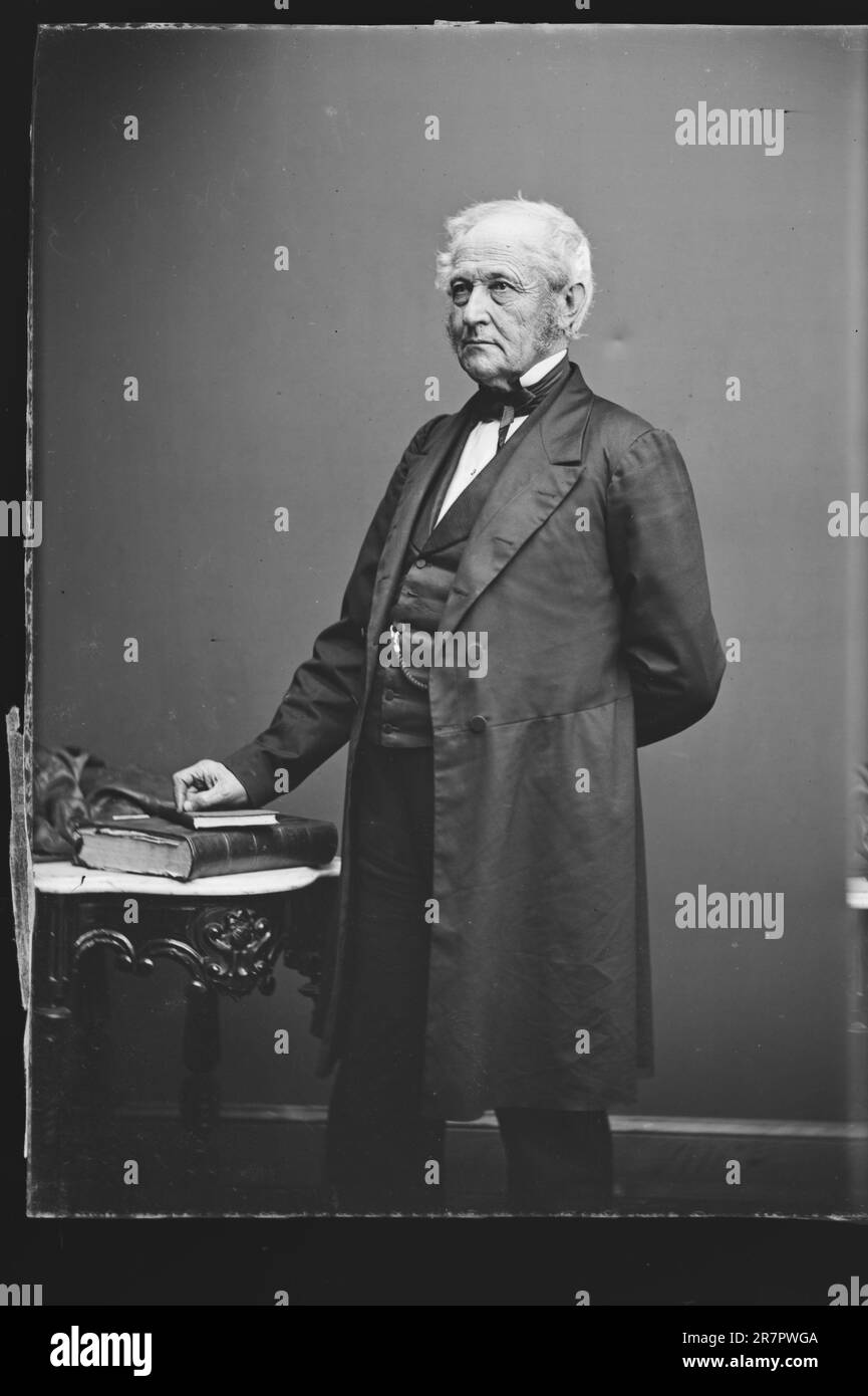 Jacob Collamer c. 1860-1870 Stock Photo - Alamy