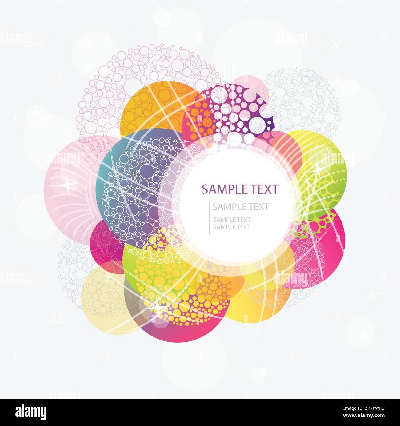 Abstract colorful circle background. 10 eps Stock Vector Image & Art - Alamy