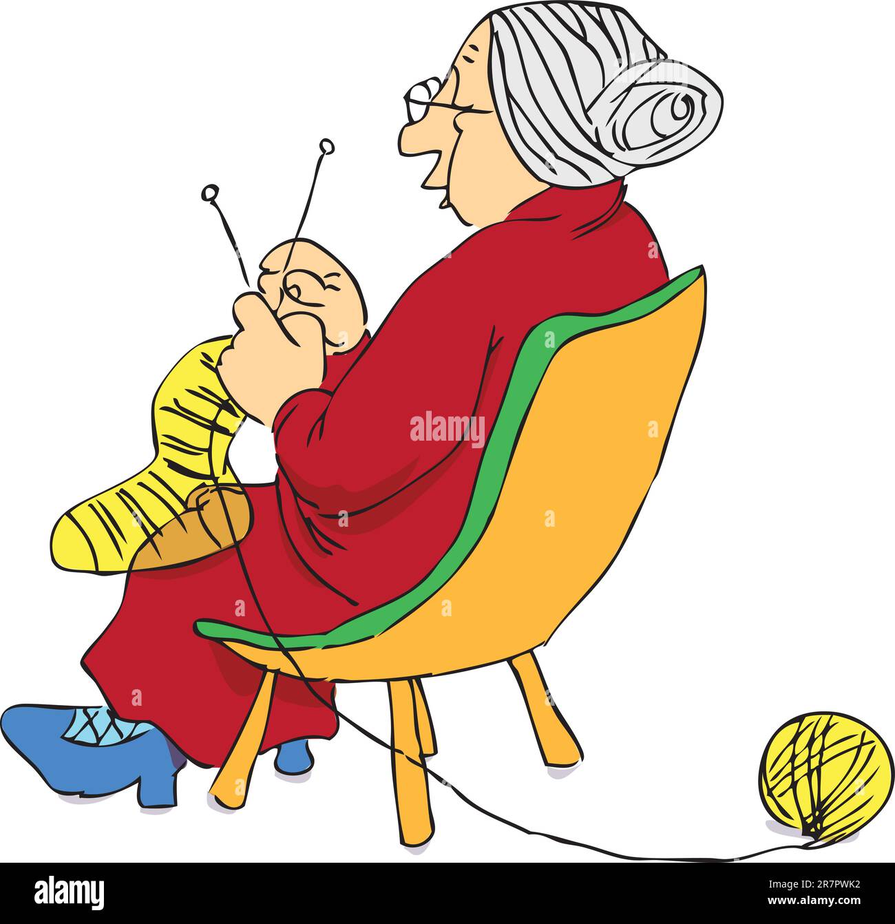 Woman women hobby Stock Vector Images - Alamy