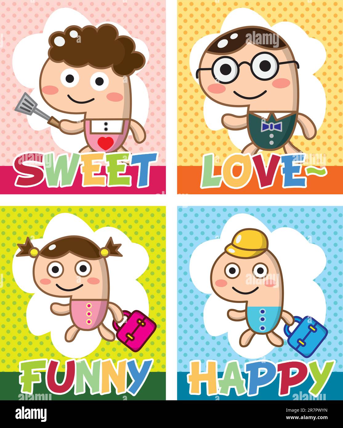 Gran parent Stock Vector Images - Alamy