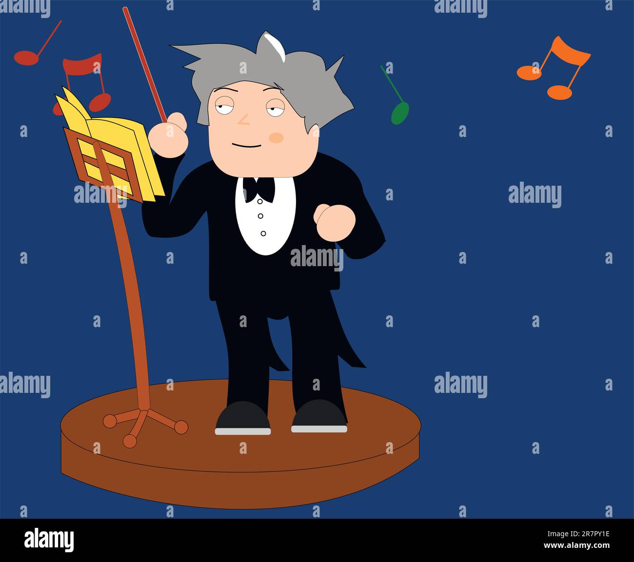 Philharmonic orchestra Stock Vector Images - Alamy