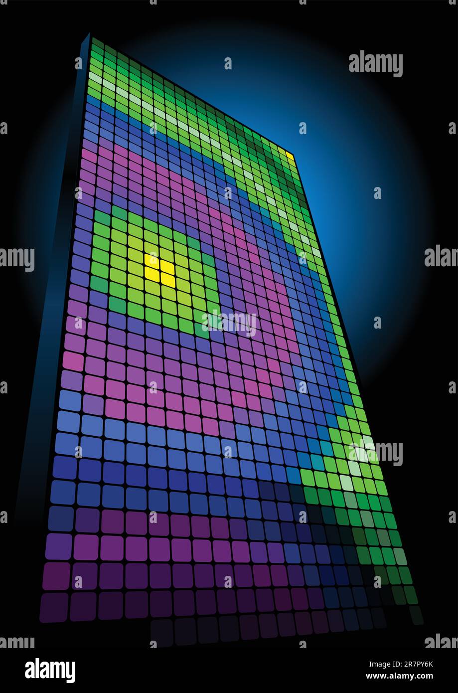 Vector illustration of digital background #1 Stock Vector Image & Art ...