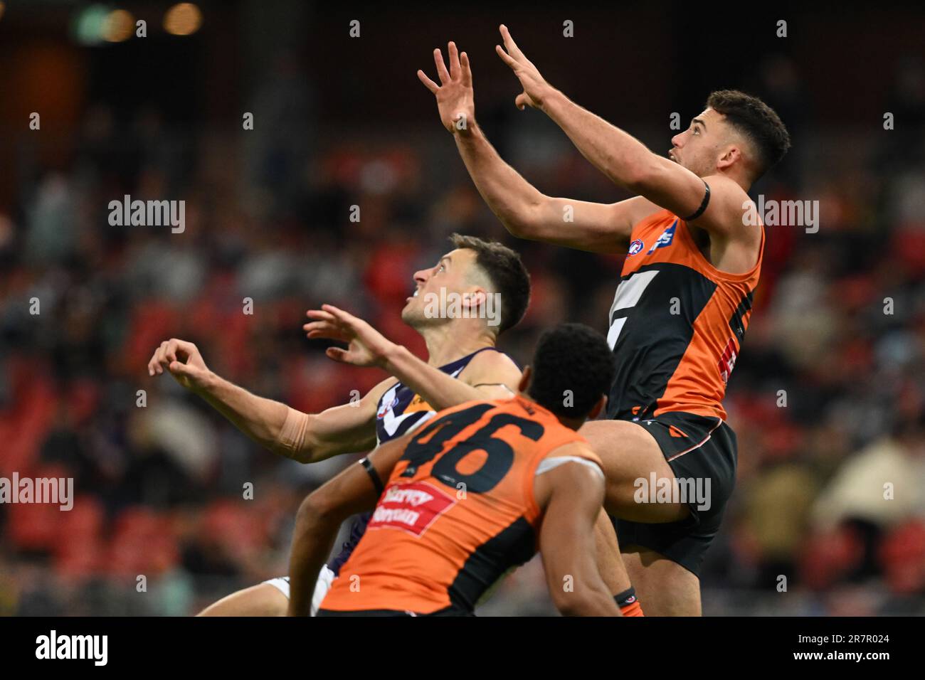 Sydney, Australia. 17th June, 2023. Jake Riccardi of the Giants during ...