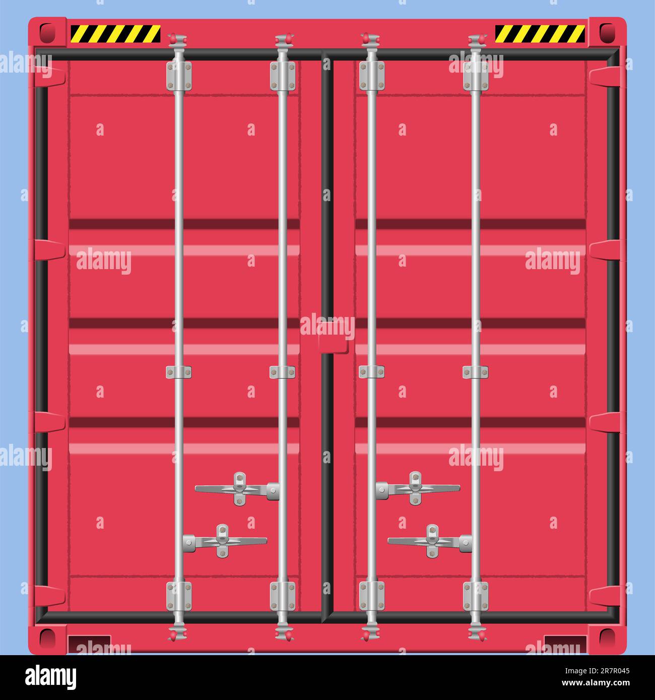 Freight door Stock Vector Images - Alamy